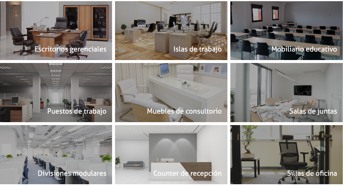 Muebles para sala de espera en Becerril - Tecnooffice